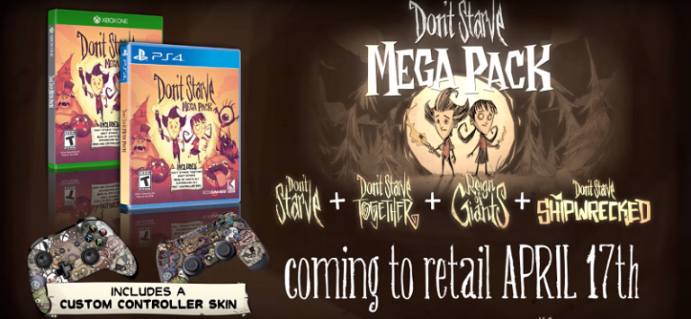 Don’t Starve Mega Pack Coming To PS4 and XBox One This April – The Geekiary