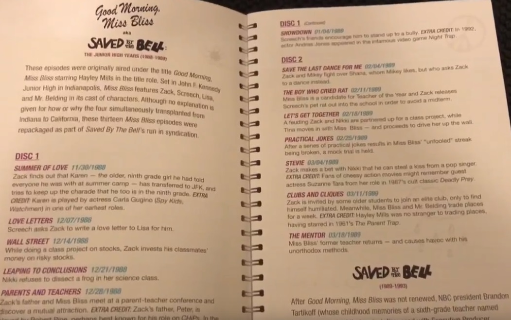 Saved By The Bell: The Complete Collection – DVD Review – The Geekiary