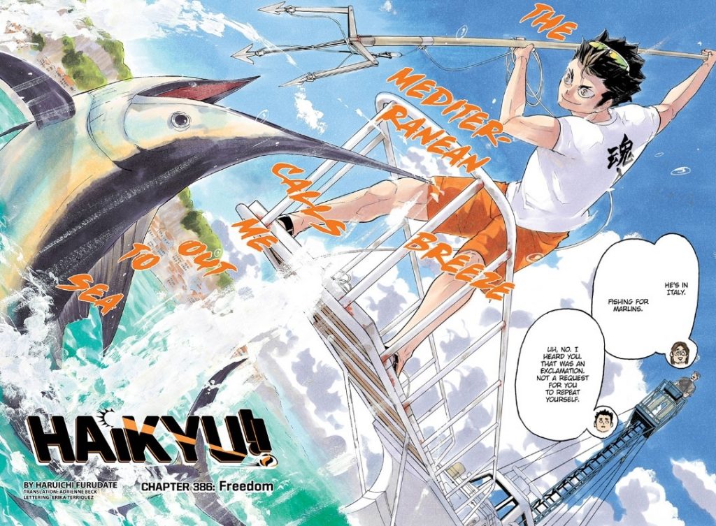 Haikyuu Chapter 386 Manga Review: “Freedom” – The Geekiary