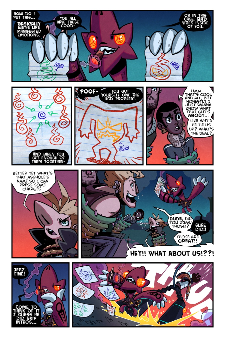 “Vibe” is a Fun and Action Packed Webcomic That Explores Grief – The ...