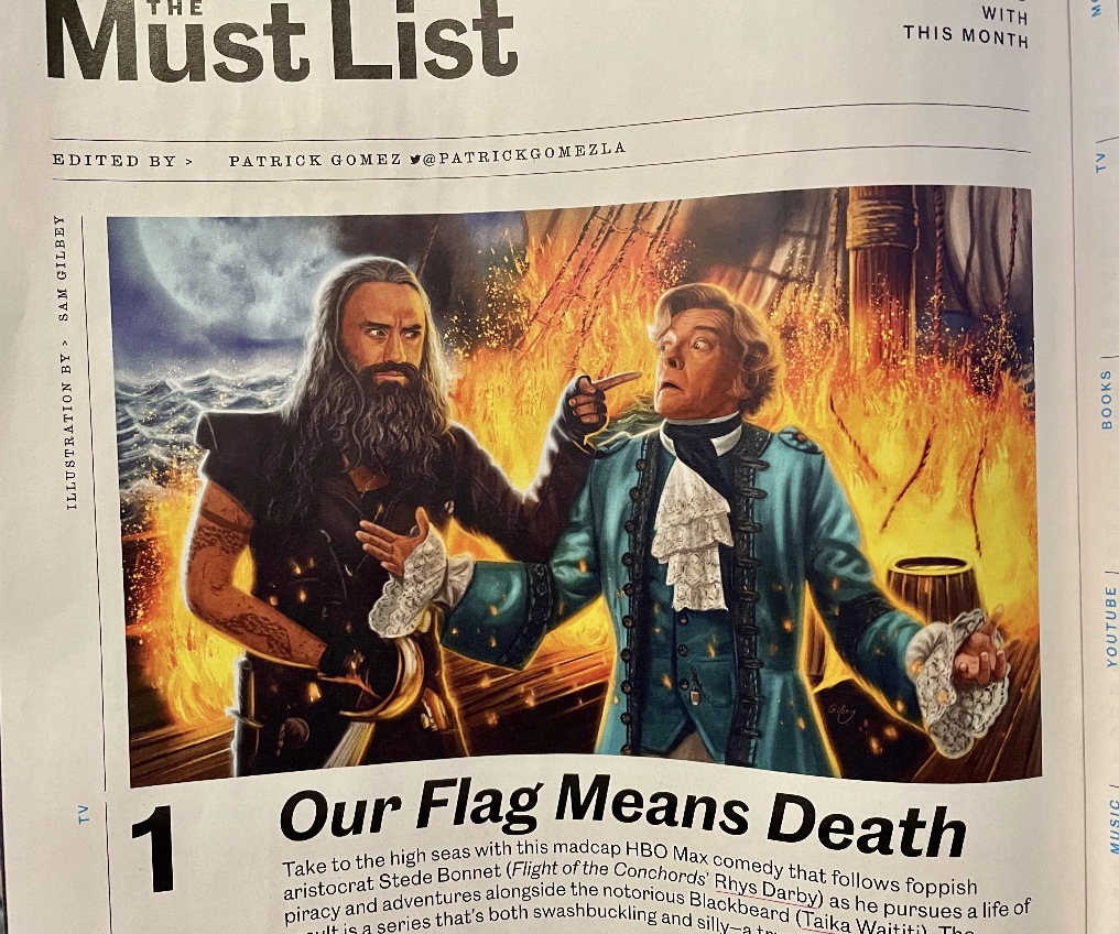 All of “Our Flag Means Death’s” Impressive Rankings – The Geekiary