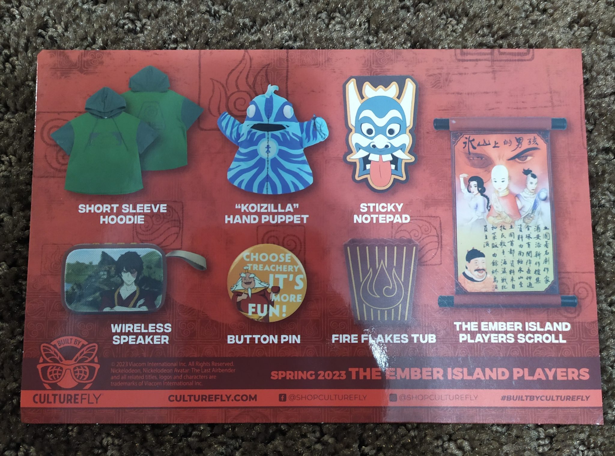 CultureFly’s Spring 2023 Avatar: The Last Airbender “Ember Island ...