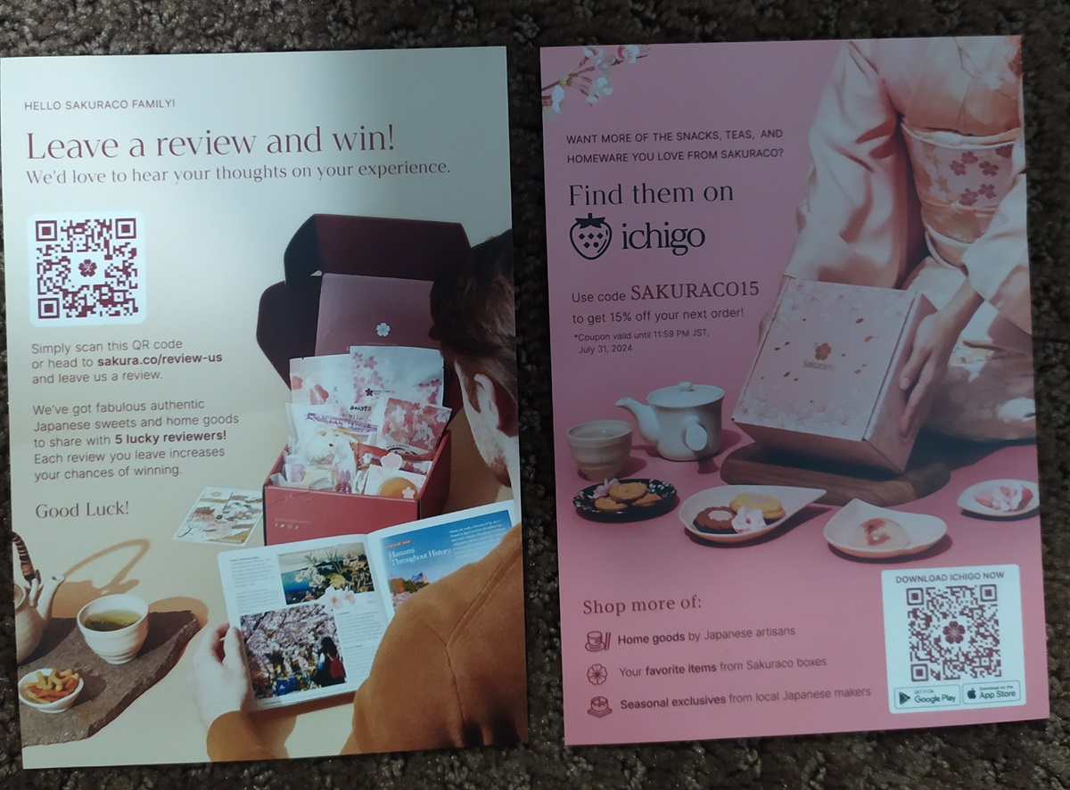 Sakuraco March 2024 “Beauty of Sakura” Japanese Snack Box – Review ...
