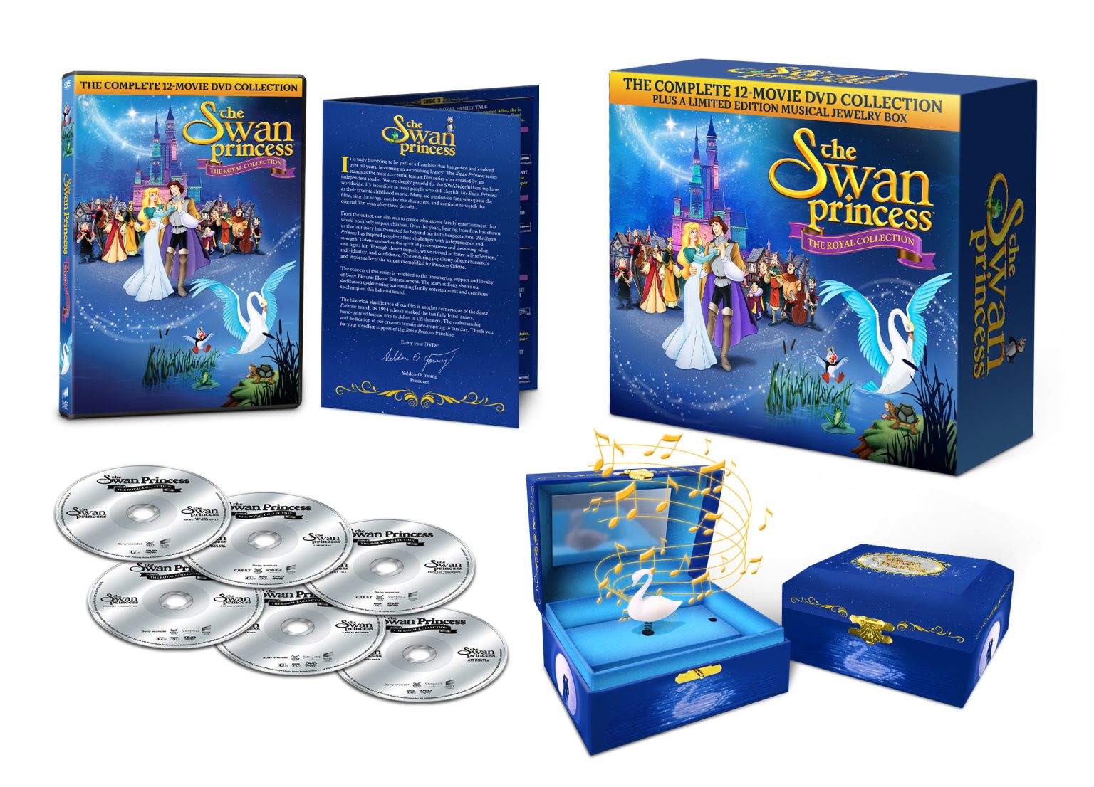 “The Swan Princess: 12 Movie Collection” DVD Gift Set Releasing This ...