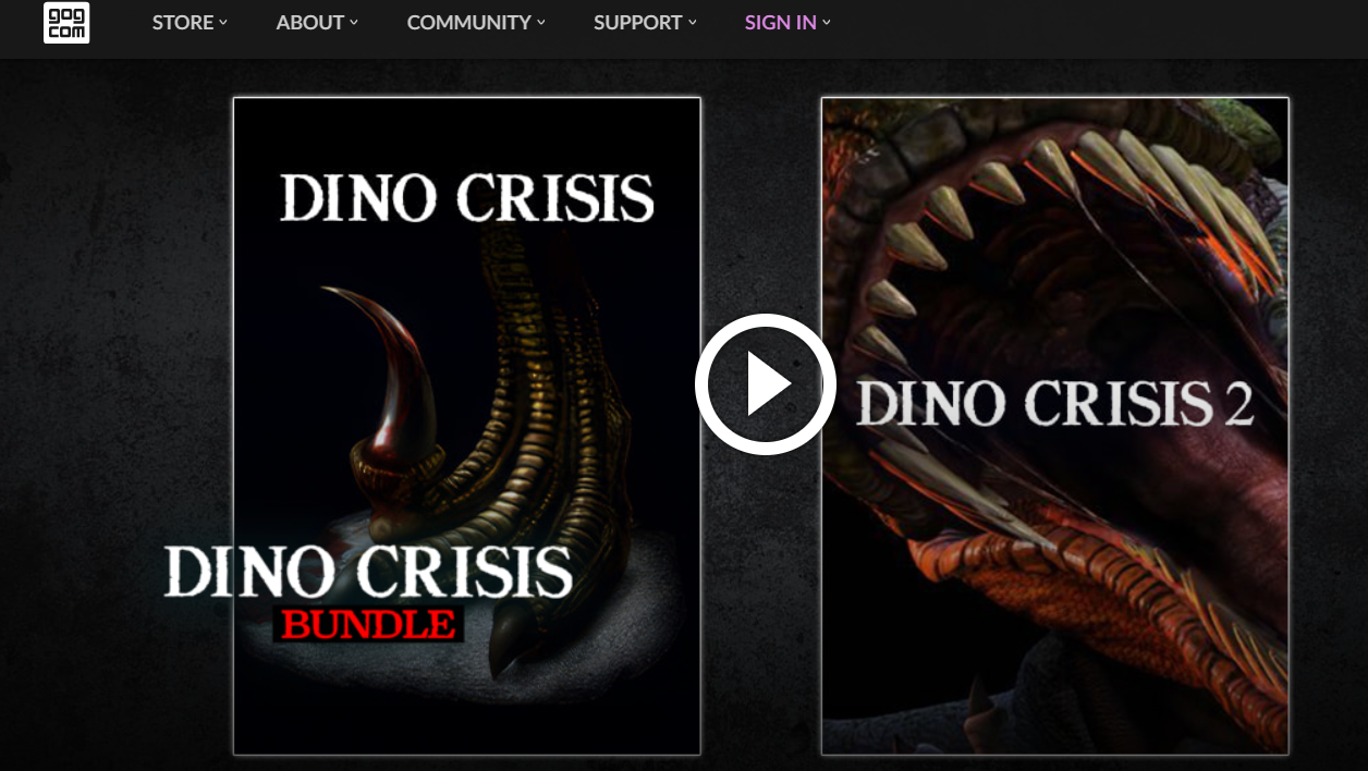 GOG Releases Dinosaur Action Thriller Games “Dino Crisis” and “Dino Crisis 2” on PC! – The Geekiary