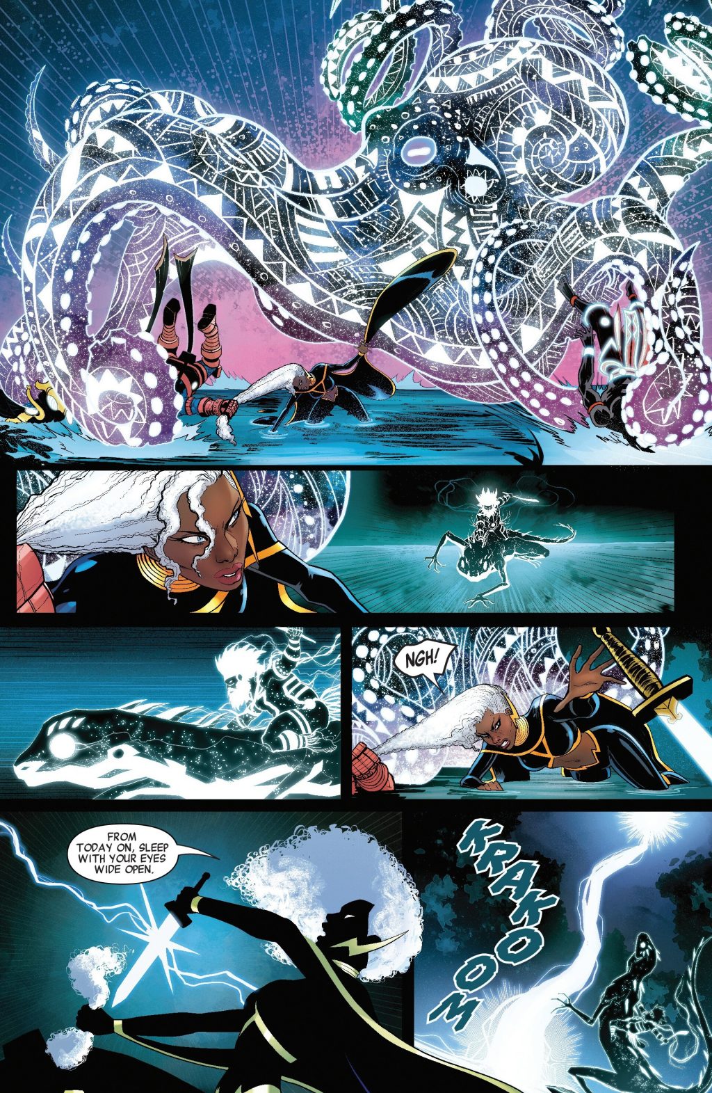 “Storm” Comic Book Issue 7 “Chapter 7: Serpents, Salamaders, and Storm ...