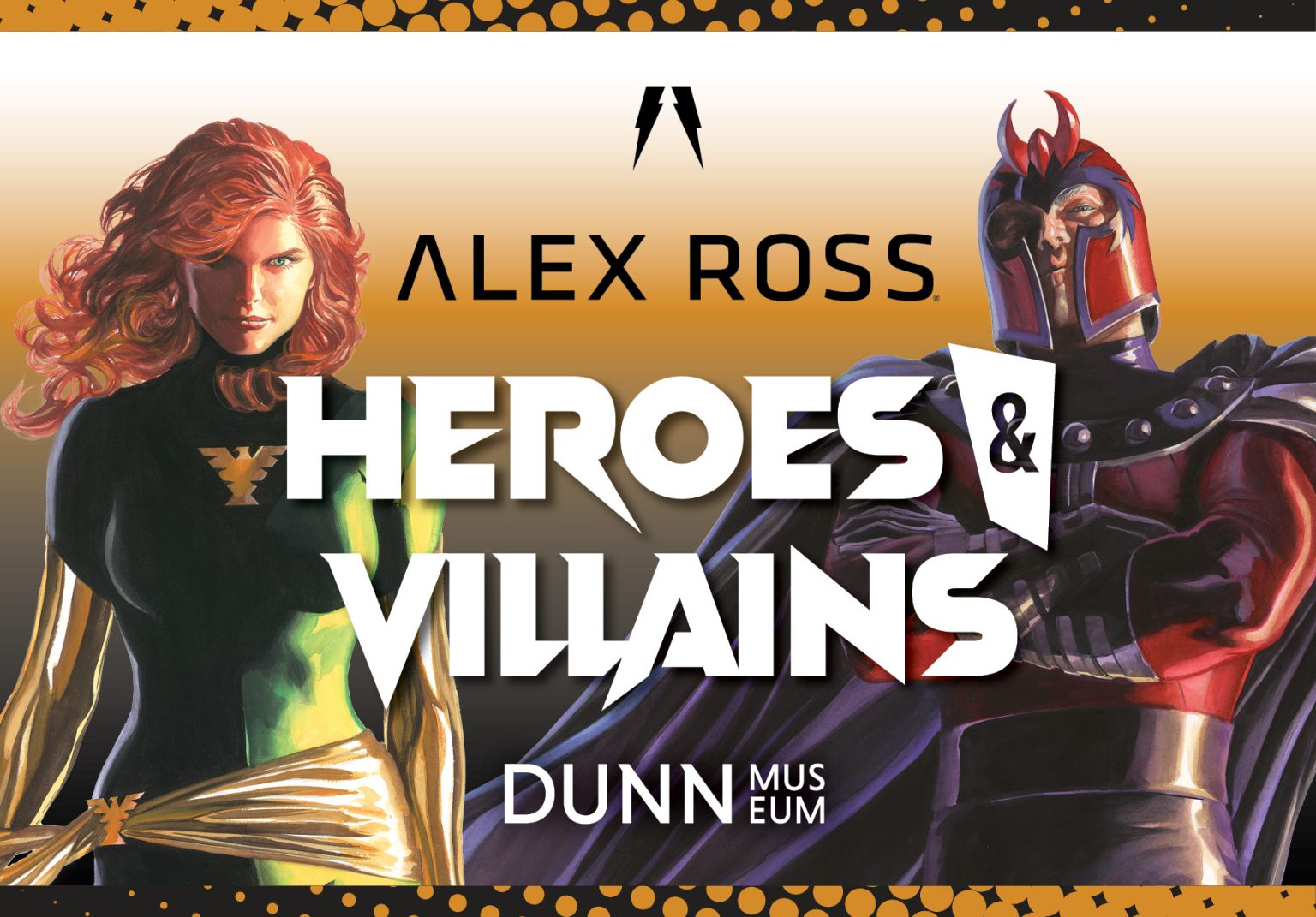 Alex Ross Heroes Villains Exhibition At The Dunn Museum The Geekiary
